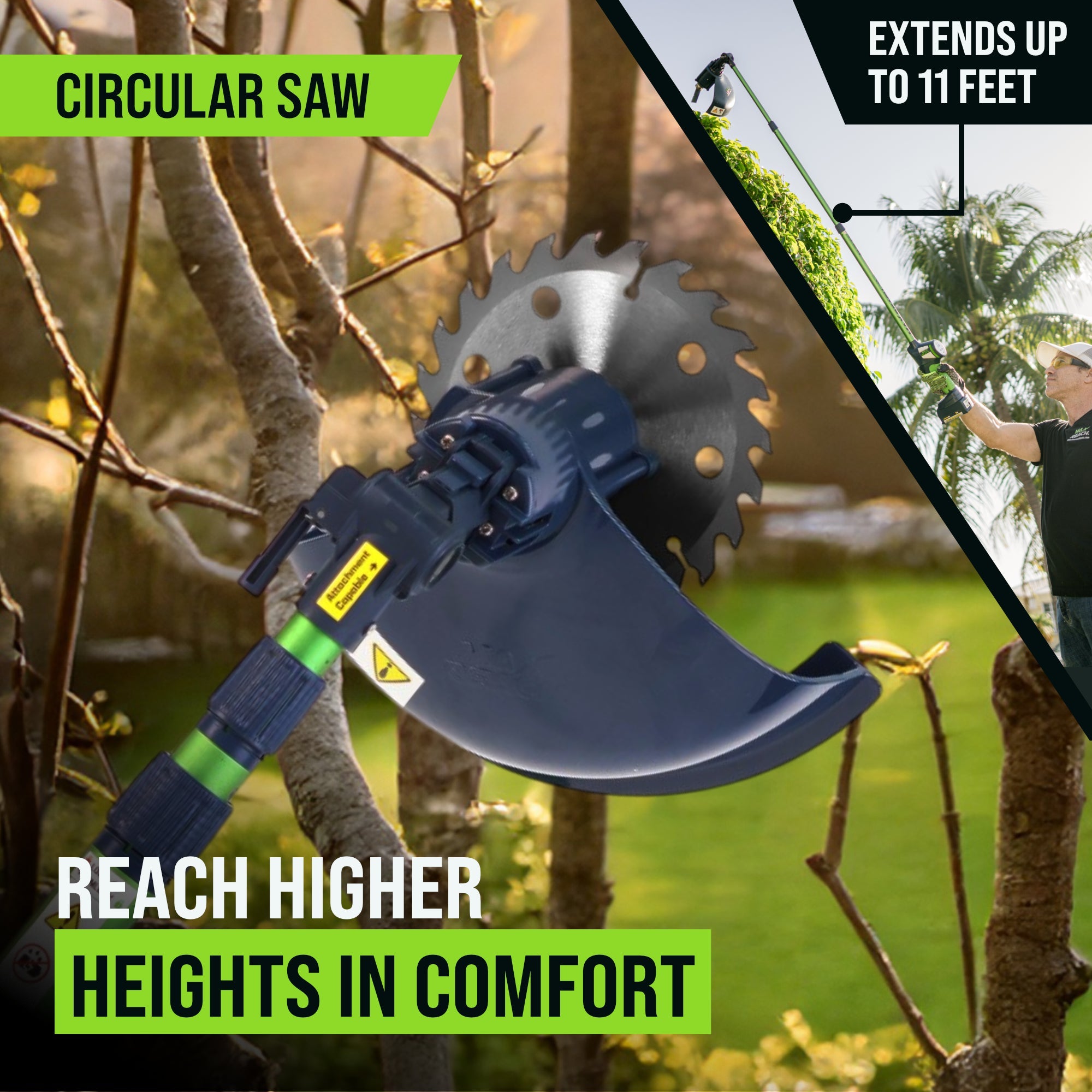 TELESCOPIC POLE SAW – Max Reach® Tool